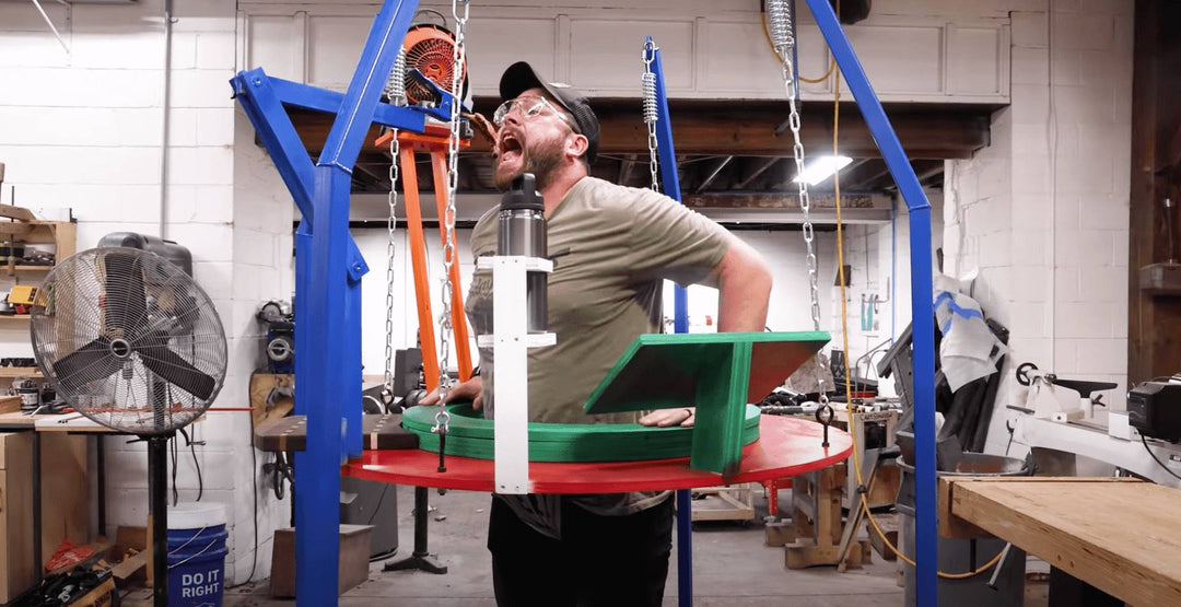 I Build an ADULT BABY BOUNCER! - John Malecki