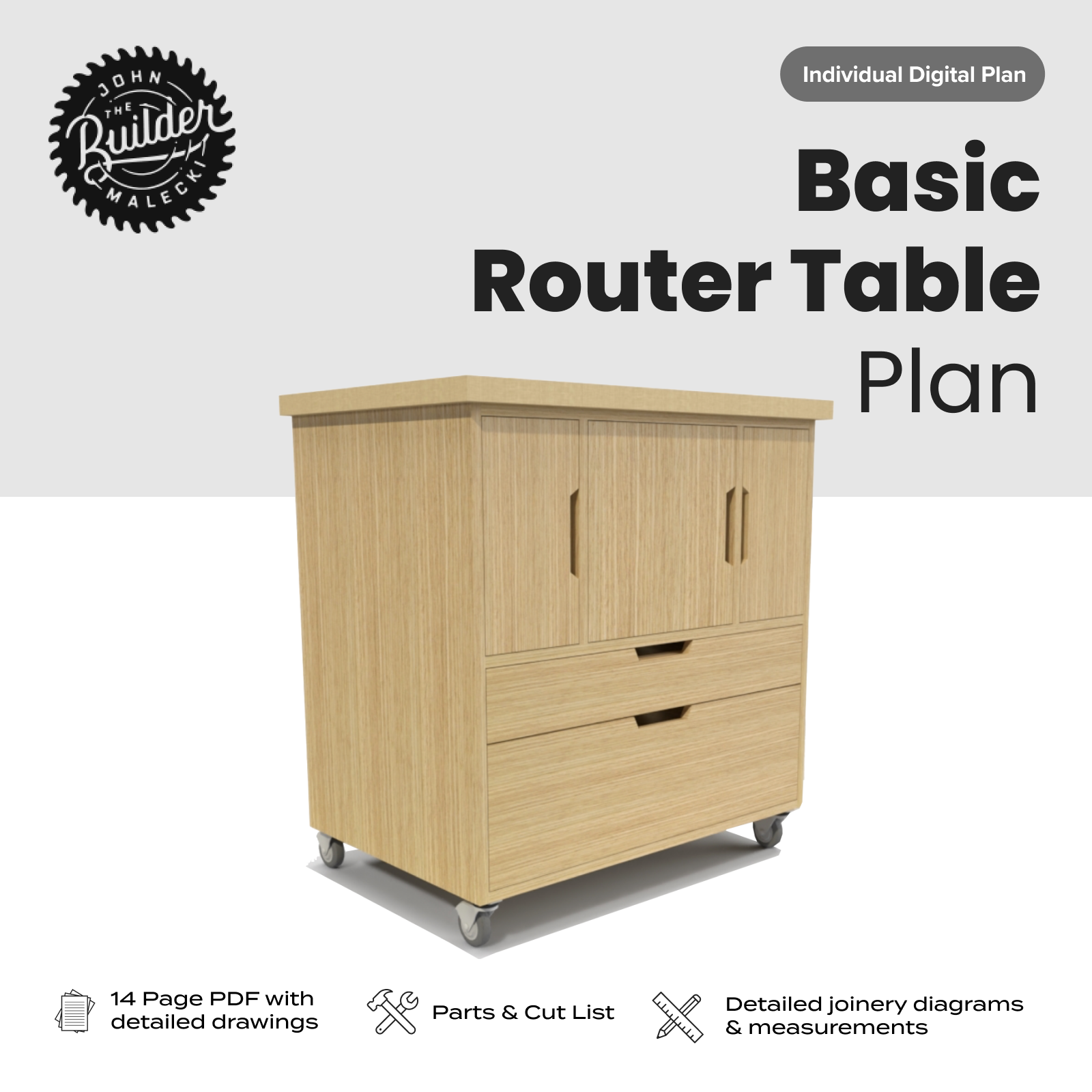 Woodworking Router Plan Bundle - John Malecki