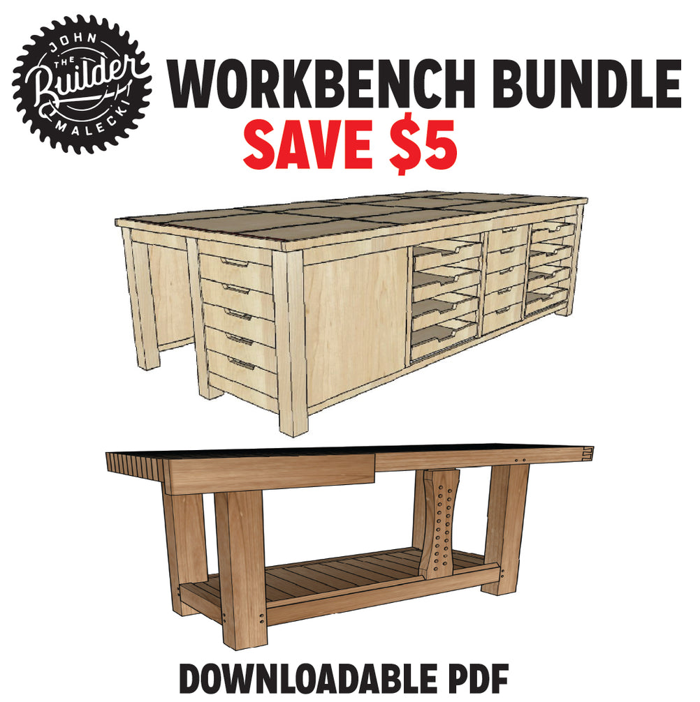 Workbench Bundle - John Malecki - Woodworking, DIY Builds, & Shop Shades Safety Glasses